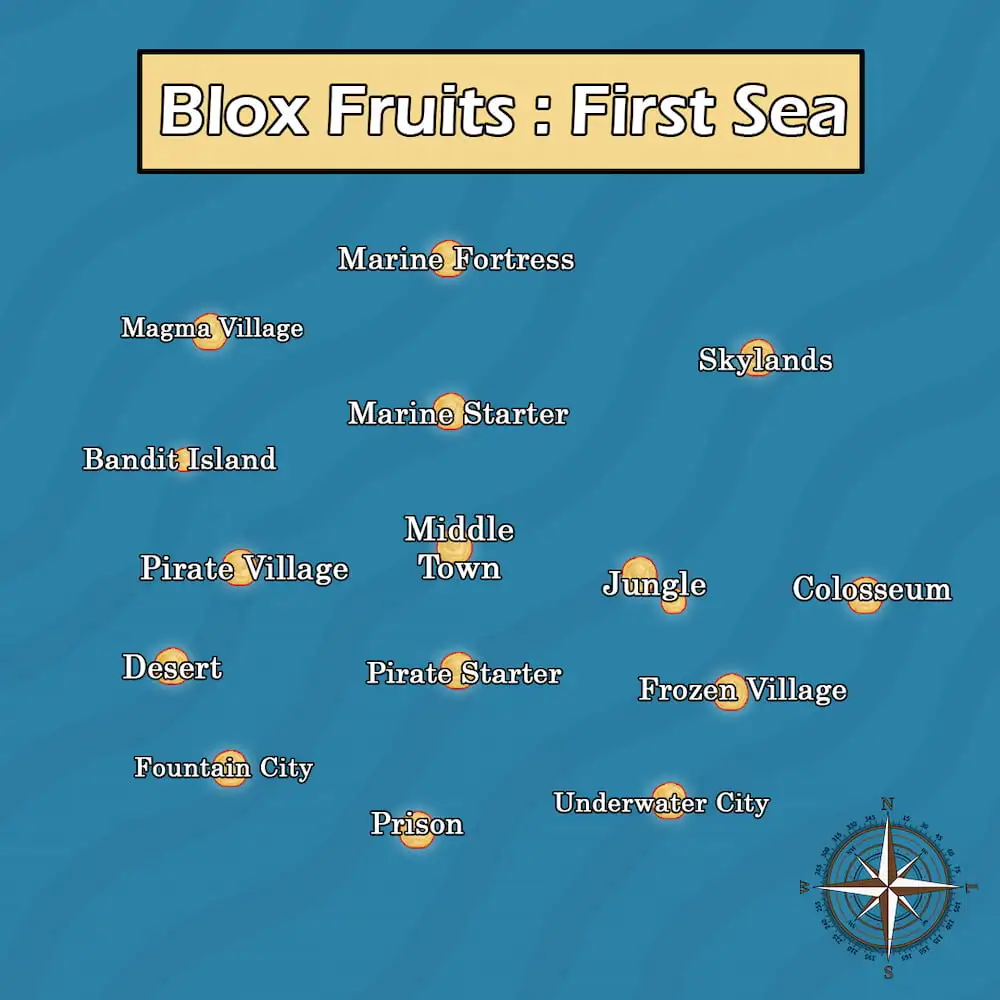 Blox Fruits Map [Dragon Update] | cnd8.com